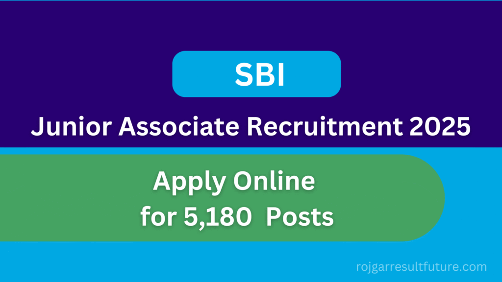 SBI Clerk Recruitment 2025 – Apply Online for Junior Associate Posts ...
